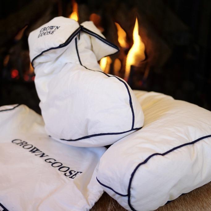 Mellow Goose Down Indoor Boots | CROWN GOOSE — KOLLECTE